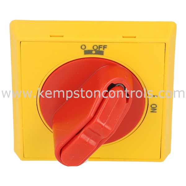ABB OHYS2AJ1 ABB HANDLE RED/YELLOW PADLOCKABLE | Kempston Controls