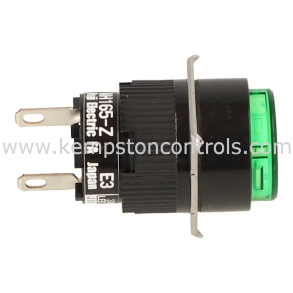 Fuji AH165-ZGE3 FUJI PILOT LIGHT EXTENDED ROUND, GREEN, 24VDC LED ...