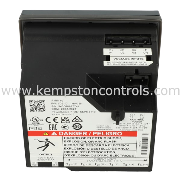 Schneider METSEPM5110 SCHNEIDER PM5000 LCD DIGITAL POWER METER 3PHASE ...