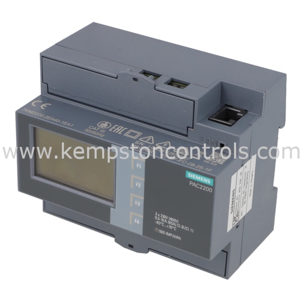 Siemens 7KM2200-2EA40-1EA1 SIEMENS SENTRON PAC2200 DIN RAIL POWER ...