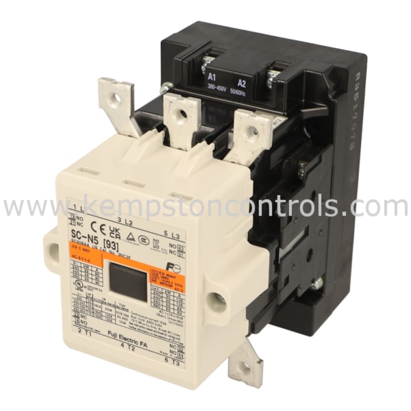 Fuji SCN5/4 FUJI SC-N5 AC380-450V CONTACTOR 2N/O+2N/C AUX (55KW AC3 380 ...
