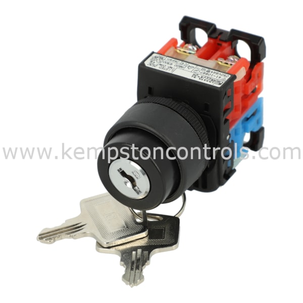 Fuji AR22JR-3A11C FUJI KEY SWITCH, 3 POS MAINTAINED KEY REMOVEABLE LEFT ...