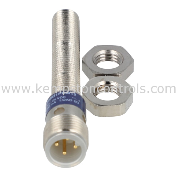 Telemecanique Sensors XS608B1PBM12 TELEMECANIQUE INDUCTIVE SENSOR, M8, 2.5MM RANGE FLUSH, PNP NC ...