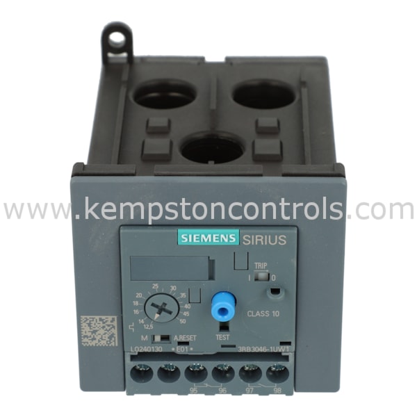 Siemens 3RB3046-1UW1 SIEMENS OVERLOAD RELAY, 12.5...50A ELECTRONIC FOR ...
