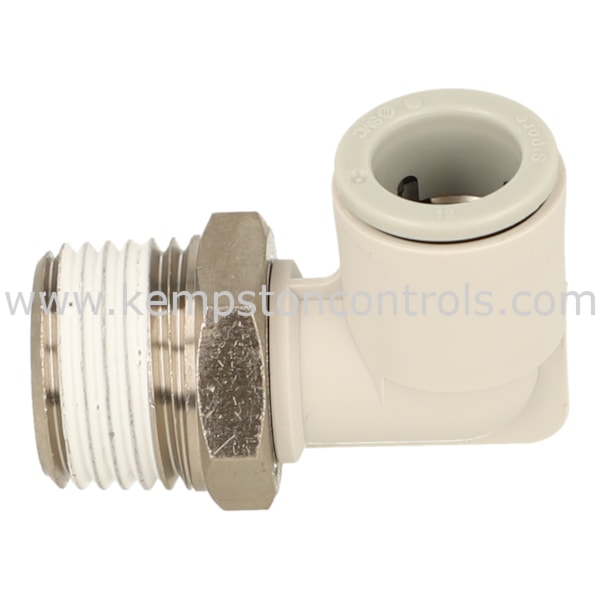 SMC KQ2L12-04NS SMC KQ2L, ONE-TOUCH FITTING WHITE COLOR - MALE ELBOW ...