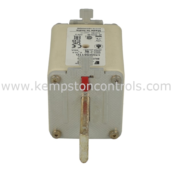 Bussmann 170M5811D BUSSMANN SQUARE BODY HIGH-SPEED FUSE, 550A 690V/700V ...