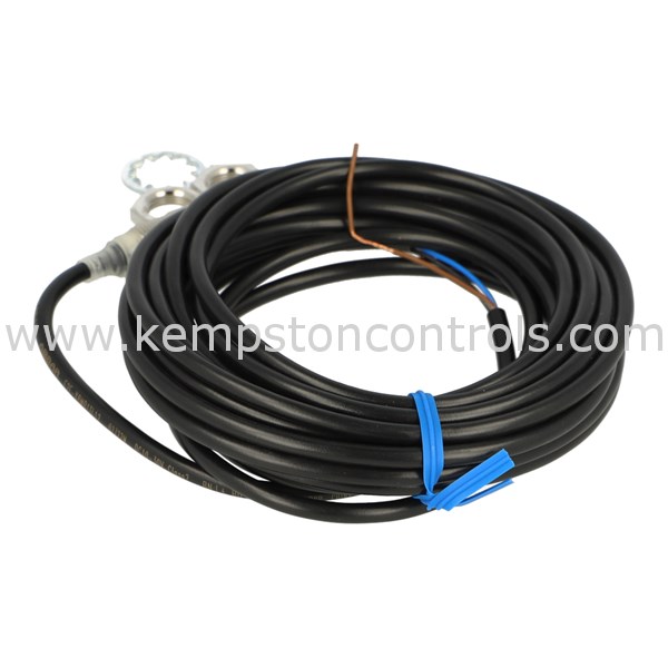 Omron E2E-X8MB1TL12 5M OMRON PROXIMITY SEN., INDUCTIVE, NICKEL-BRASS, LONG BODY, M12, UNSHIELDED ...