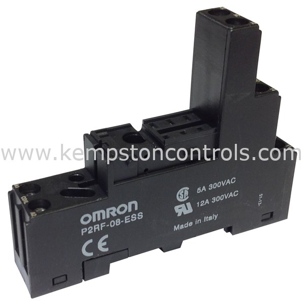 Omron P2RF-08-ESS G2RS SOCKET, 2-POLE, DIN-RAIL/SURFACE-MOUNTING, SCREW ...