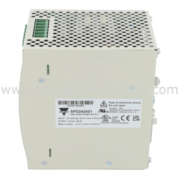 Carlo Gavazzi SPD242401 CARLO GAVAZZI SWITCHING POWER SUPPLY, 115 ...