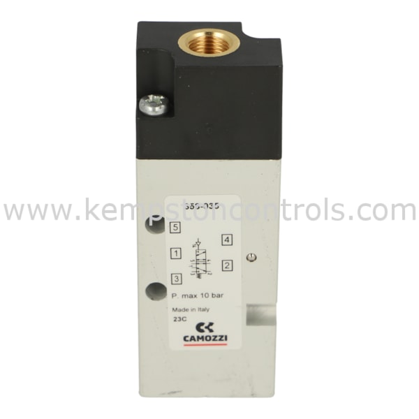 Camozzi 358-035 CAMOZZI PNEUMATIC VALVE-5/2-1/8 PORT-PILOT SPRING ...