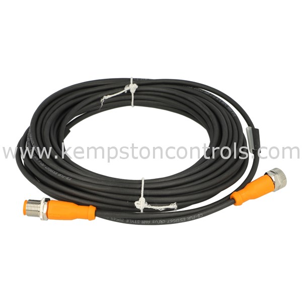IFM EVC108 IFM CONNECTION CABLE, M12X1 MALE, STRAIGHT, M12X1 FEMALE, STRAIGHT, 4 PIN | Kempston ...