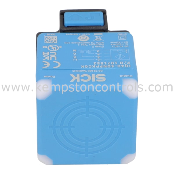 Sick IQ40-40NPPKC0K SICK INDUCTIVE SENSOR, 40X40X66MM, 40MM RANGE NON ...