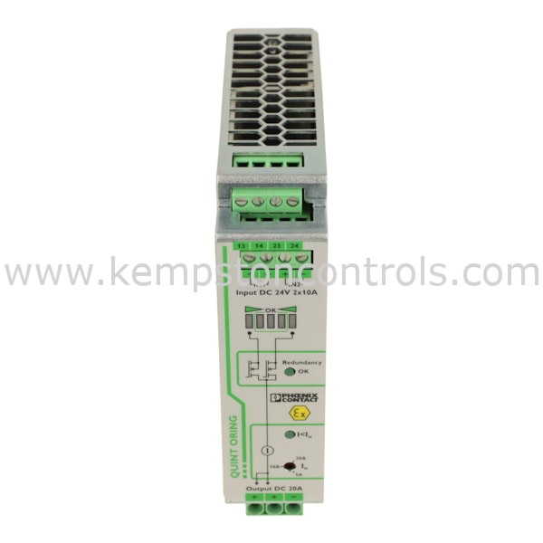 Phoenix 2320173 PHOENIX CONTACT REDUNDANCY MODULE, DIN RAIL MOUNT, ACB ...