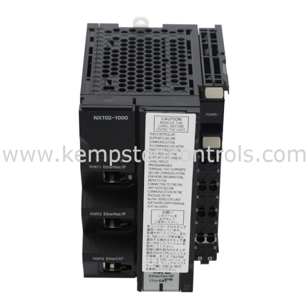Omron NX102-1000 OMRON SYSMAC NX1 MODULAR CPU, 5MB PROGRAM AND 33.5MB ...