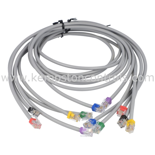 Socomec 48290593 SOCOMEC RJ12 CONNECTION CABLE 1M X6 | Kempston Controls