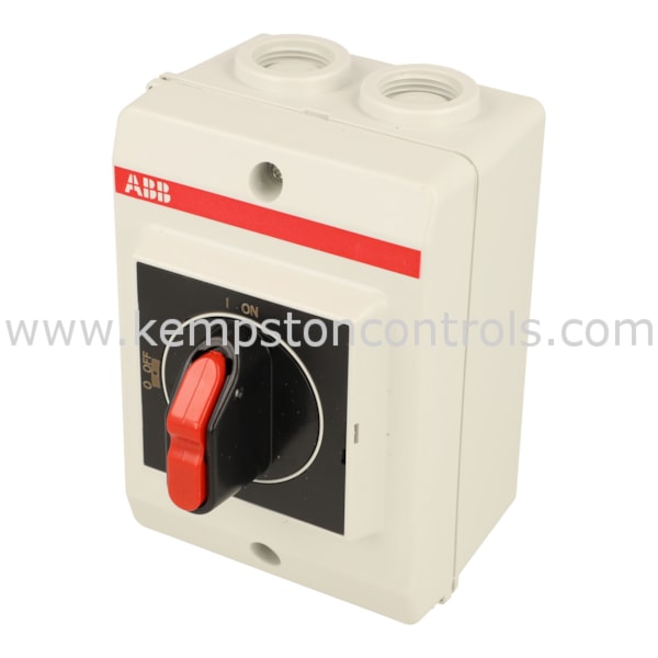 ABB OTP16K3M ABB 3 POLE 16AMP ISOLATOR ENCLOSED | Kempston Controls
