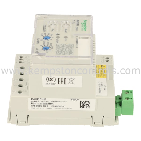 Schneider 56170 SCHNEIDER ELECTRIC EARTH LEAKAGE RELAY RH99M WITH ...