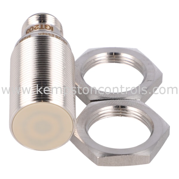 IFM IGT203 IFM INDUCTIVE SENSOR, M18, 8MM RANGE FLUSH, PNP NO, M12 CONNECTOR, STAINLESS STEEL ...