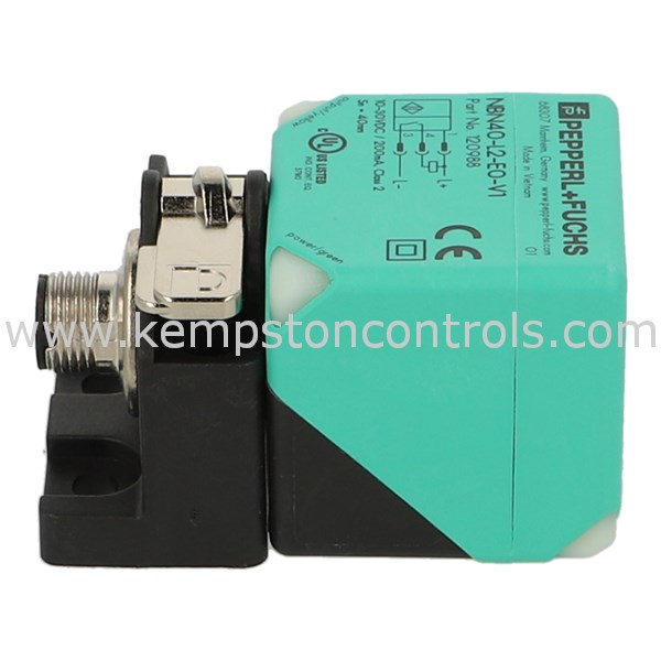 Pepperl + Fuchs NBN40-L2-E0-V1 P+F INDUCTIVE SENSOR, 40X40MM HEAD, 40MM RANGE NON-FLUSH, NPN NO ...