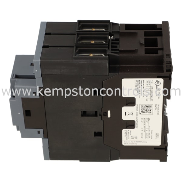 Siemens 3RT2035-3AF00 SIEMENS CONTACTOR, AC-3 40A, 18.5KW/400V 1NO+1NC, 110VAC 50HZ, 3-POLE ...