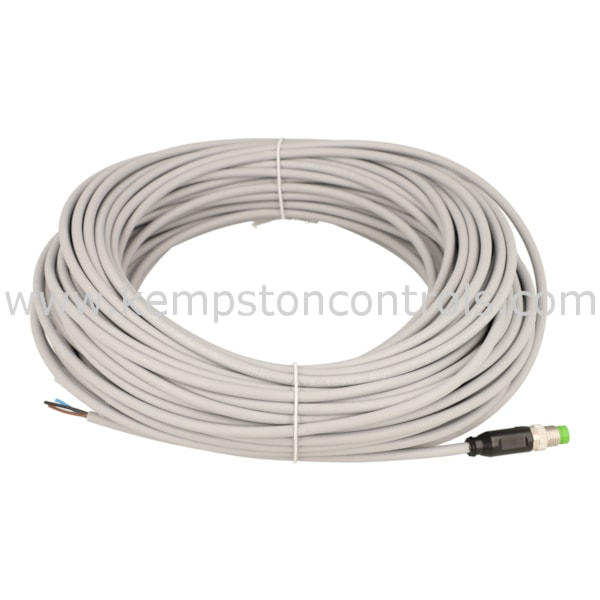 MURR 7000-08001-2303000 MURR, M8 MALE 0°, A CODING, WITH CABLE, 3-POLE ...