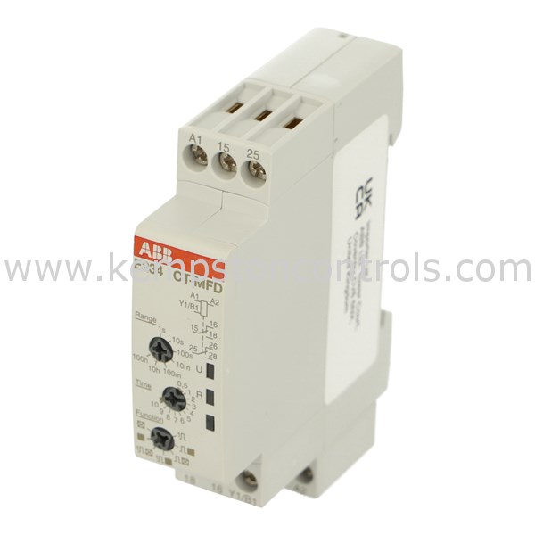 ABB 1SVR500020R1100 ABB CT-MFD.21 12-240VAC/DC 0.05S TO 100H MULTIFUNCTION ELECTRONIC TIME RELAY ...