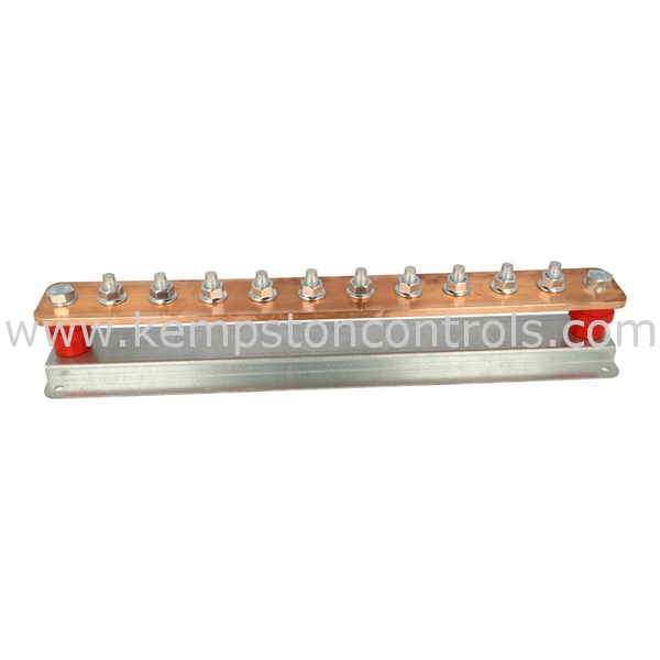 Termination Technology EBC010 TT 10 WAY NO LINK EARTH BAR 50MM X 6MM ...