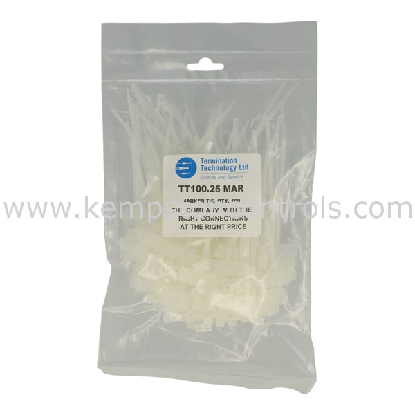 Termination Technology TT100-2.5MARKER TT NYLON MARKER TIES 100MM X 2 ...
