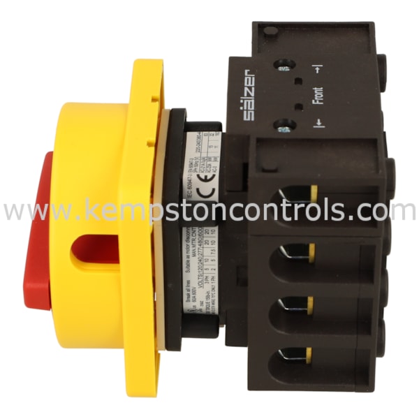 Salzer B263-41400-033N4 SALZER DISCONNECT SWITCH, 63A, 4 POLE, PADLOCK ...