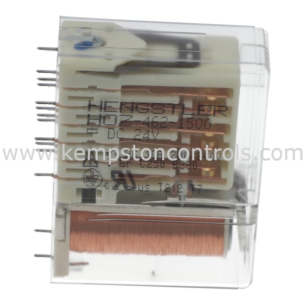 Hengstler 462-1500 HENGSTLER SAFETY RELAY, 24VDC, 4NO/2NC | Kempston ...