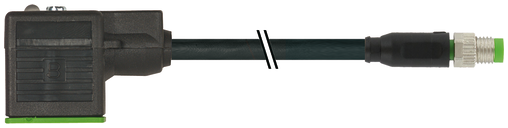 MURR 7000-88711-6130050 MURR M8 MALE 0° A-COD. / MSUD VALVE PLUG A-18MM ...