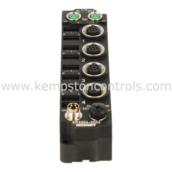Beckhoff EP3204-0002 BECKHOFF ETHERCAT BOX, 4 ANALOG INPUTS FOR RESISTANCE SENSORS | Kempston ...