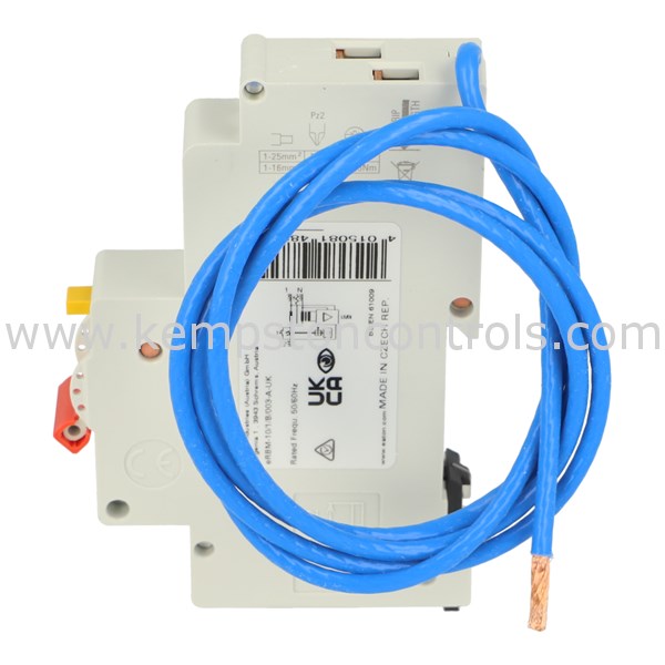Eaton ERBM-10/1/B/003-A EATON RCBO, 10A, TYPE A, 1 MOD, 30MA, B CURVE ...