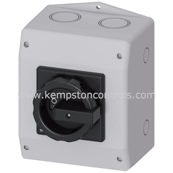 Siemens 3LD2565-0TB51 SIEMENS MAIN SWITCH 3P 63A PLASTIC ENCLOSED ...