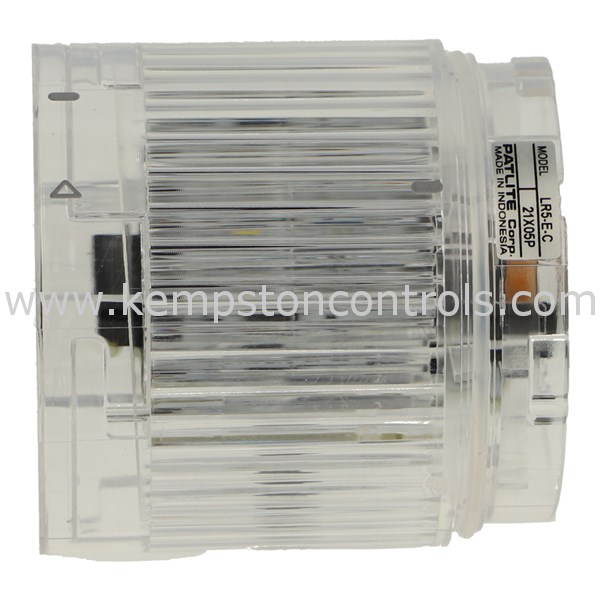 Patlite LR5-E-C PATLITE LED MODULE, WHITE, COLORED LENS, 50MM DIA. FOR USE WITH LR4 SERIES ...