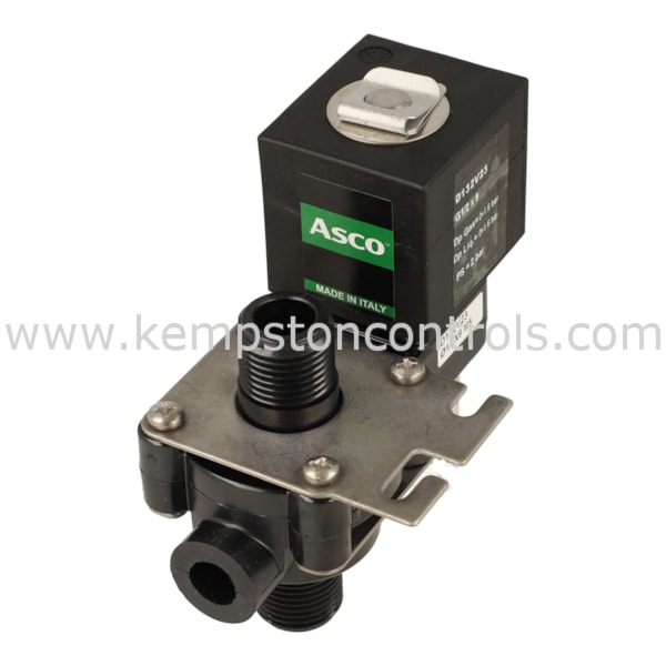 Emerson Asco D132V23-Z130A G1/2x9 V230/50Hz ASCO NUMATICS SOLENOID VALVE D132 SERIES, 2/2 NC ...