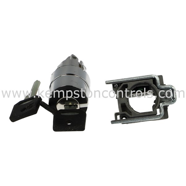 Schneider XB4BG41 SCHNEIDER 2 POS KEY SWITCH, KEY REMOVABLE IN BOTH ...