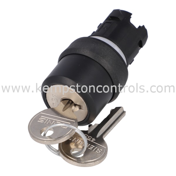 Siemens 3SU1000-4CF01-0AA0 SIEMENS RONIS KEY-OPERATED SWITCH, 22 MM ...