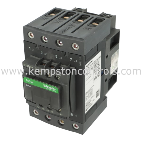 Schneider LC1DT80AM7 SCHNEIDER CONTACTOR, 4 POLE, 4 NO, 0-440V, 80A ...