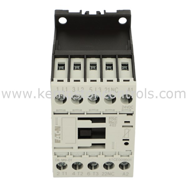 Eaton Moeller DILM9-01(24VDC) MOELLER CONTACTOR, 24VDC, 3 POLES, 4KW, 380-400V, 1NC, DC ...