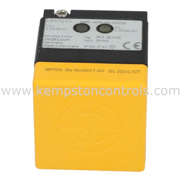 IFM GM701S IFM GIMC-4030-US 2 OSSD, FAIL SAFE INDUCTIVE SENSOR ...