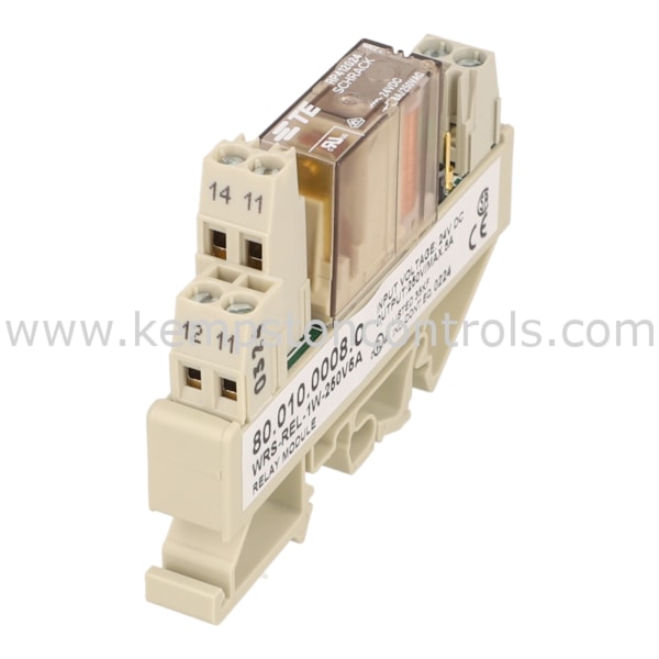 Wieland 80.010.0008.0 WIELAND RELAY WRS-REL-1W-25, RELAY NOT PLUGGABLE ...