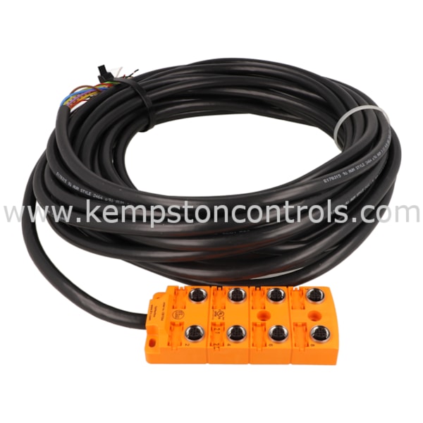 IFM EBT004 IFM SPLITTER BOX, 8 X M12, A CODING, GOLD CONTACTS, 15M ...