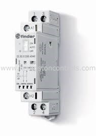 Finder 22.32.0.024.4340 FINDER MODULAR CONTACTOR, 25A, 2 POLE, 24VAC/DC ...