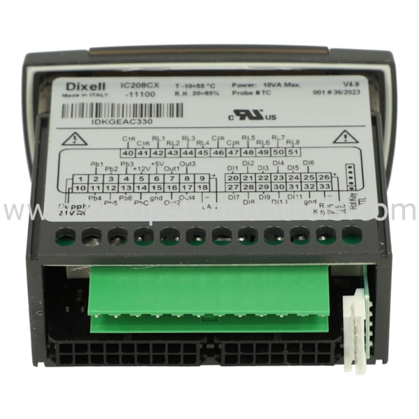 Dixell IC208CX DIXELL MULTIFUNCTION CONTROLLER, 12/24VAC/DC, 8 RELAY OUTPUTS, 1 OR 2 CIRCUITS UP ...