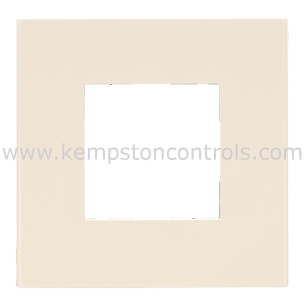 Legrand 575210 LEGRAND SQUARE 2 MODULE 9X92MM PLATE WHITE | Kempston ...