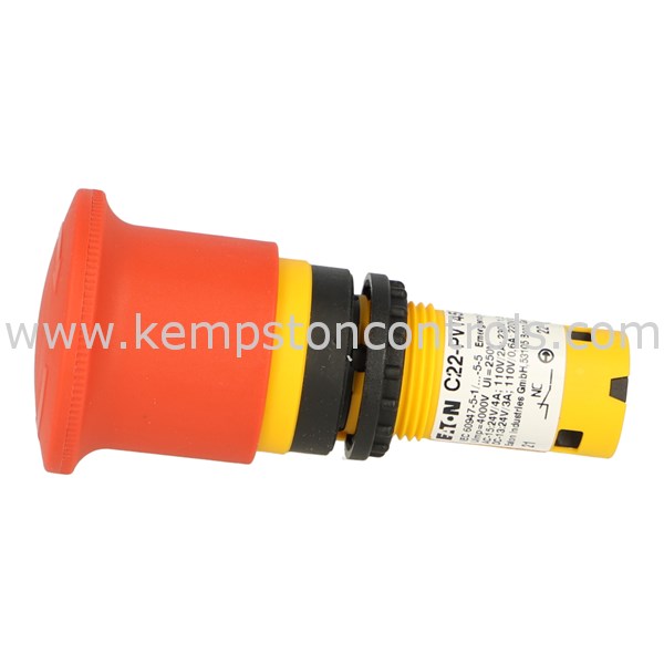 Eaton C22-PVT45P-K02 EATON STOP TWIST-RELEASE, 45MM, 2NC | Kempston ...
