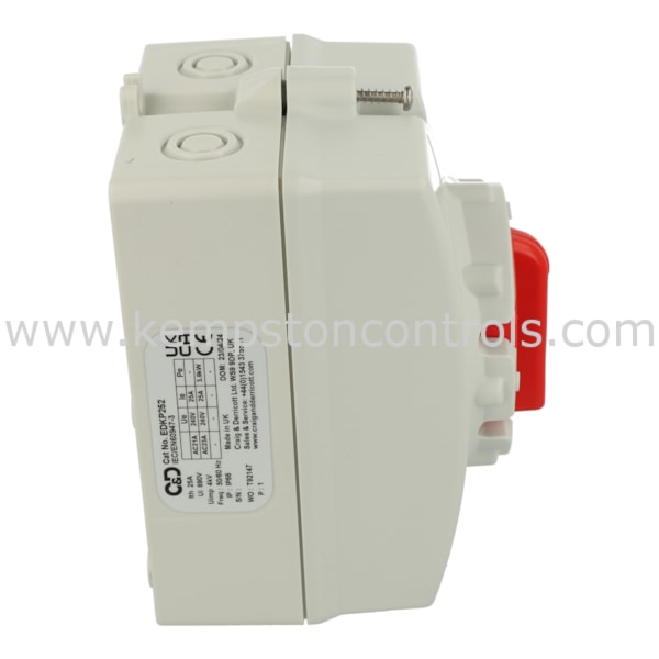 Craig And Derricott EDKP252 CRAIG & DERRICOTT ISOLATOR, MOULDED PLASTIC ...