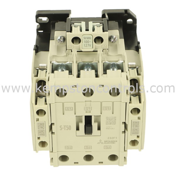 MITSUBISHI S-T50 AC100V MITSUBISHI MAGNETIC CONTACTOR, 22KW, 3 POLES ...