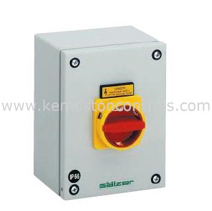 Salzer H233-41600-187N4 SALZER ISOLATOR 6POLE 40A STEEL ENCLOSURE IP66 ...